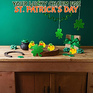 One Dozen (12) Irish St. Patrick's Day Rubber Ducks