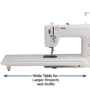 Brother PQ1500SL Sewing and Quilting Machine, Up to 1,500 Stitches Per Minute, Wide Table, 7 Included Feet