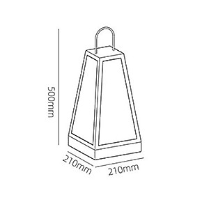 CZDYUF Outdoor Waterproof Garden Lamp Lawn Lamp Garden Villa Wall Lamp Villa Floor Lamp