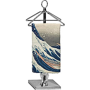 YouCustomizeIt Great Wave Off Kanagawa Finger Tip Towel - Full Print