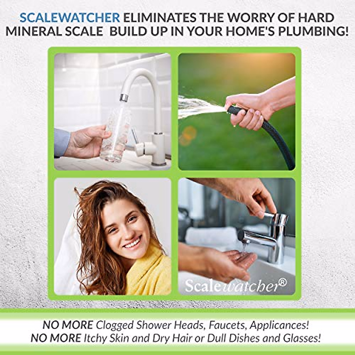 Scalewatcher 3 Original Electronic Descaler | USA Made & Patented Hard Water Softener/Conditioner Alternative | 600mA Chemical-Free and Salt-Free Electric Limescale Preventer and Remover