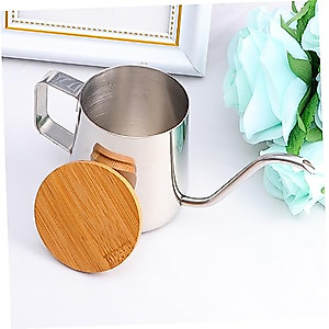COLLBATH Stainless Steel Kettle Stovetop Tea Kettle Espresso Coffee Maker Machine Coffee Can Tea Kettle Coffee Espresso Maker Vintage Coffee Maker Coffee Pot Coffee Kettle