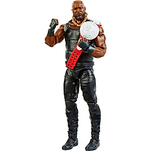 Mattel WWE Omos Elite Collection Action Figure, Deluxe Articulation & Life-like Detail with Iconic Accessories, 6-inch