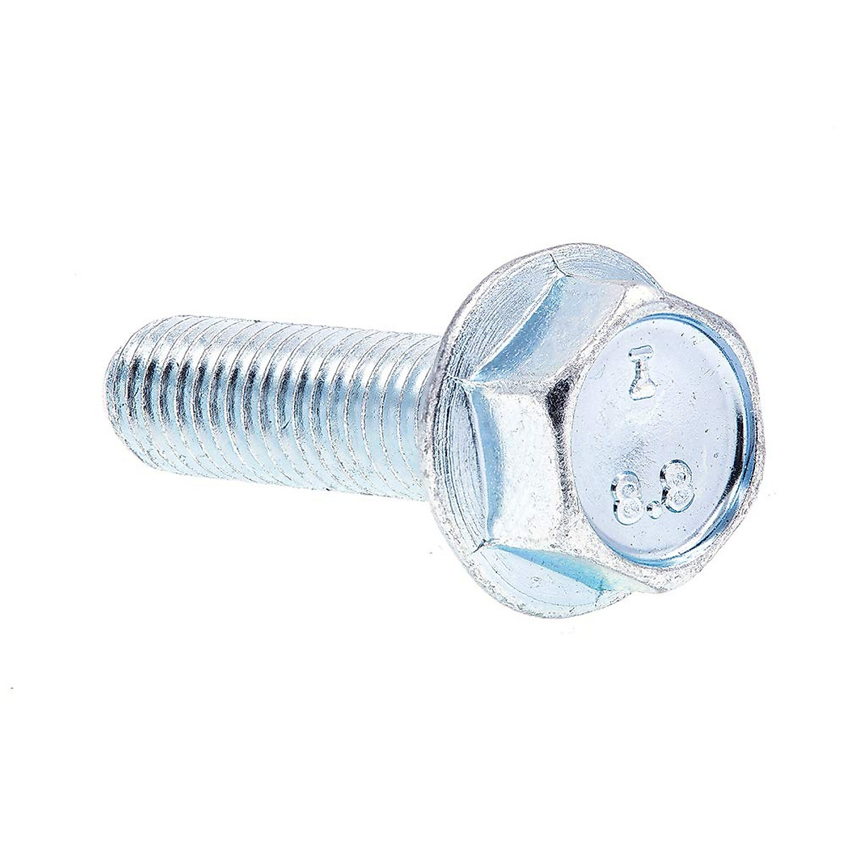 Prime-Line 9089506 Flange Bolts, Class 8.8 Metric, M8-1.25 X 30MM, Zinc Plated Steel (25 Pack)