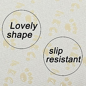 CHDN Memory Foam Seat Cushion Anti-Slip Cute Animal Cover Soft Round Stool Cushion Chair Pad Floor Mat 16 Inch (Deer)