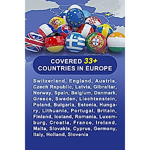 Snail Mobile Europe Travel/Holiday 28 Days Plan SIM Card Unlimited 4G LTE Internet Date in 30+ Countries in Europe(Universal SIM Card Pack)