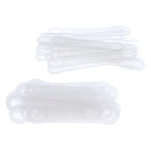 100x Stretchy Anti-Slip Silicone Hanger Grips Clothes Hanger Strips Pads