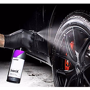 CARPRO IronX Iron Remover: Stops Rust Spots and Pre-Mature Failure of The Clear Coat, Iron Contaminant Removal - 500mL with Sprayer (17oz)