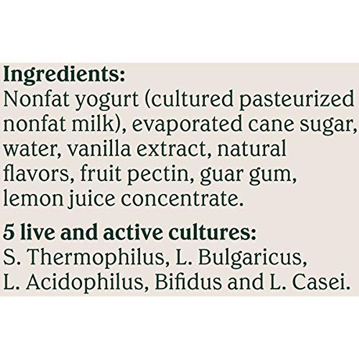 Chobani® Vanilla Blended Non-Fat Greek Yogurt 32oz