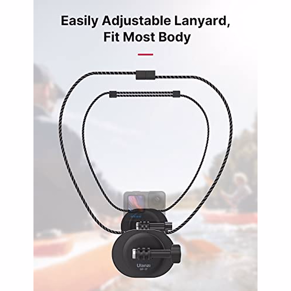 Magnetic Chest Mount Holder for Gopro - ULANZI GP-17 Action Camera Quick Release POV Vlog Accessories I 45N Strong Suction I Phone Holder I Carrying Bag I for Gopro Hero 11 10 9 8 DJI Action insta360