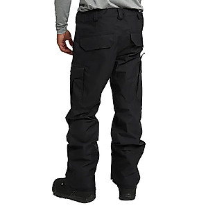 Burton Mens Cargo Pant Relaxed, True Black W21, X-Large