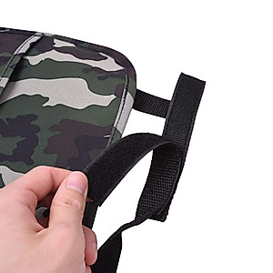 FH Group Multi-Pocket Camo Print Seat Back Organizer with Cooler - Backseat Organizer for Kids-Universal