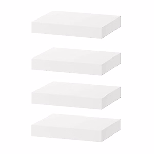 Ikea Floating Wall Lack Shelf (4, White)