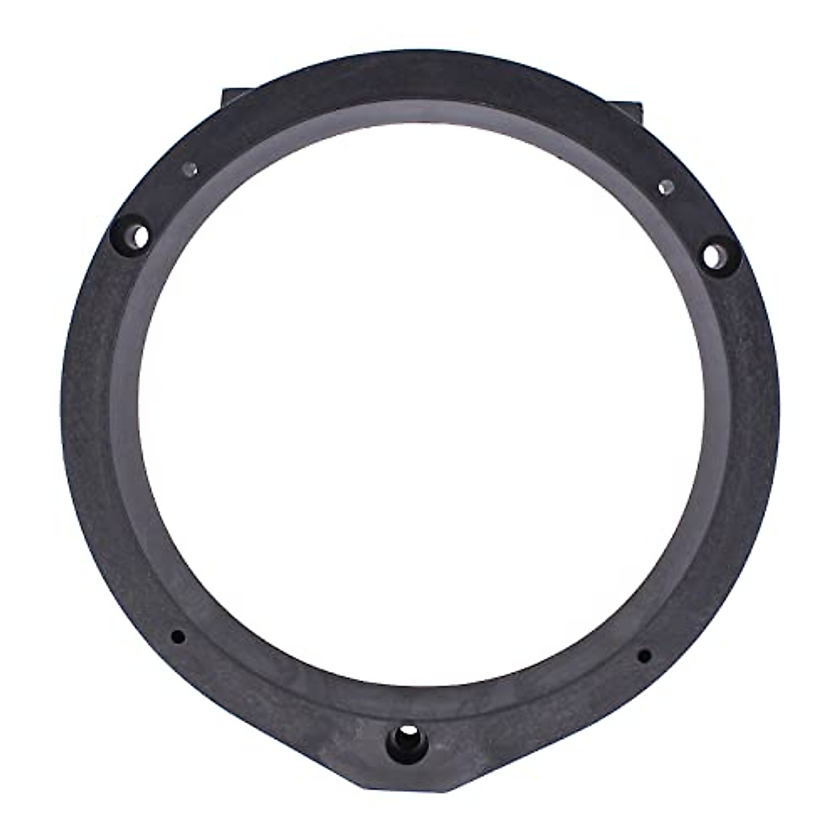 XtremeAmazing Car Front Rear Stereo Door Speaker Adapter Mounting Plates 6.5/6.75 Inch Spacer Rings Bracket with Harness Set of 2