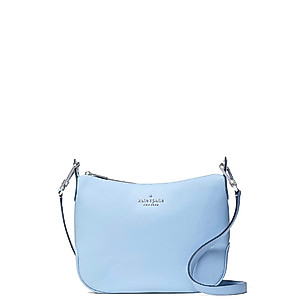 Kate Spade Rosie Crossbody Bag Zip Pouch Pebbled Leather In ocean fog