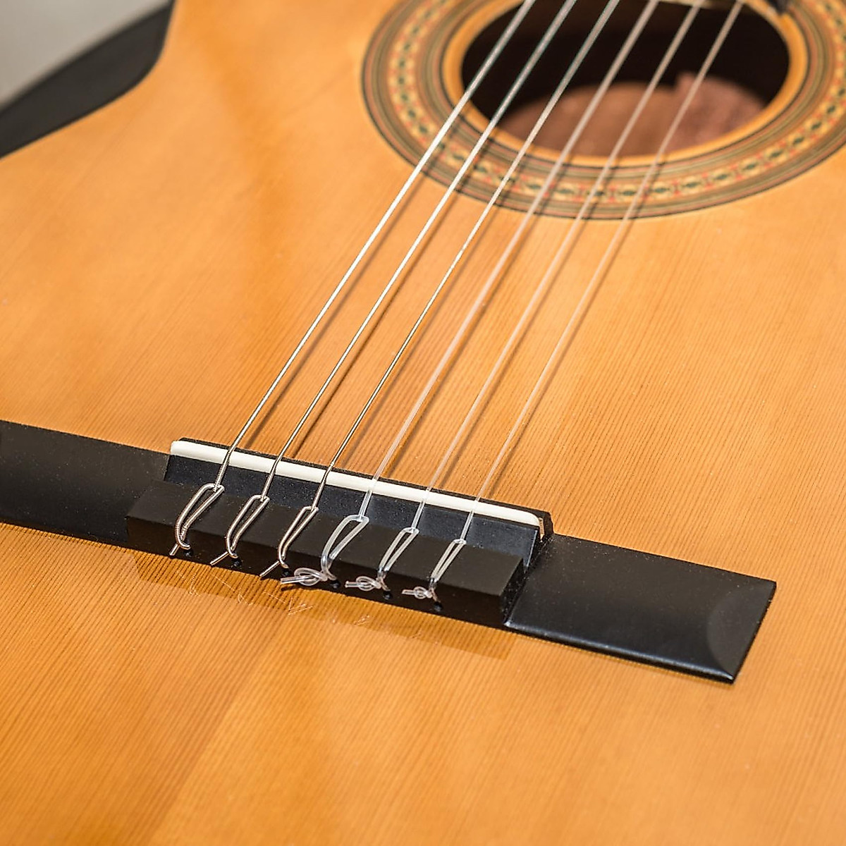 Blisstime 1 Set of Classical Guitar Buffalo Bone Saddle and Nut Premium Quality