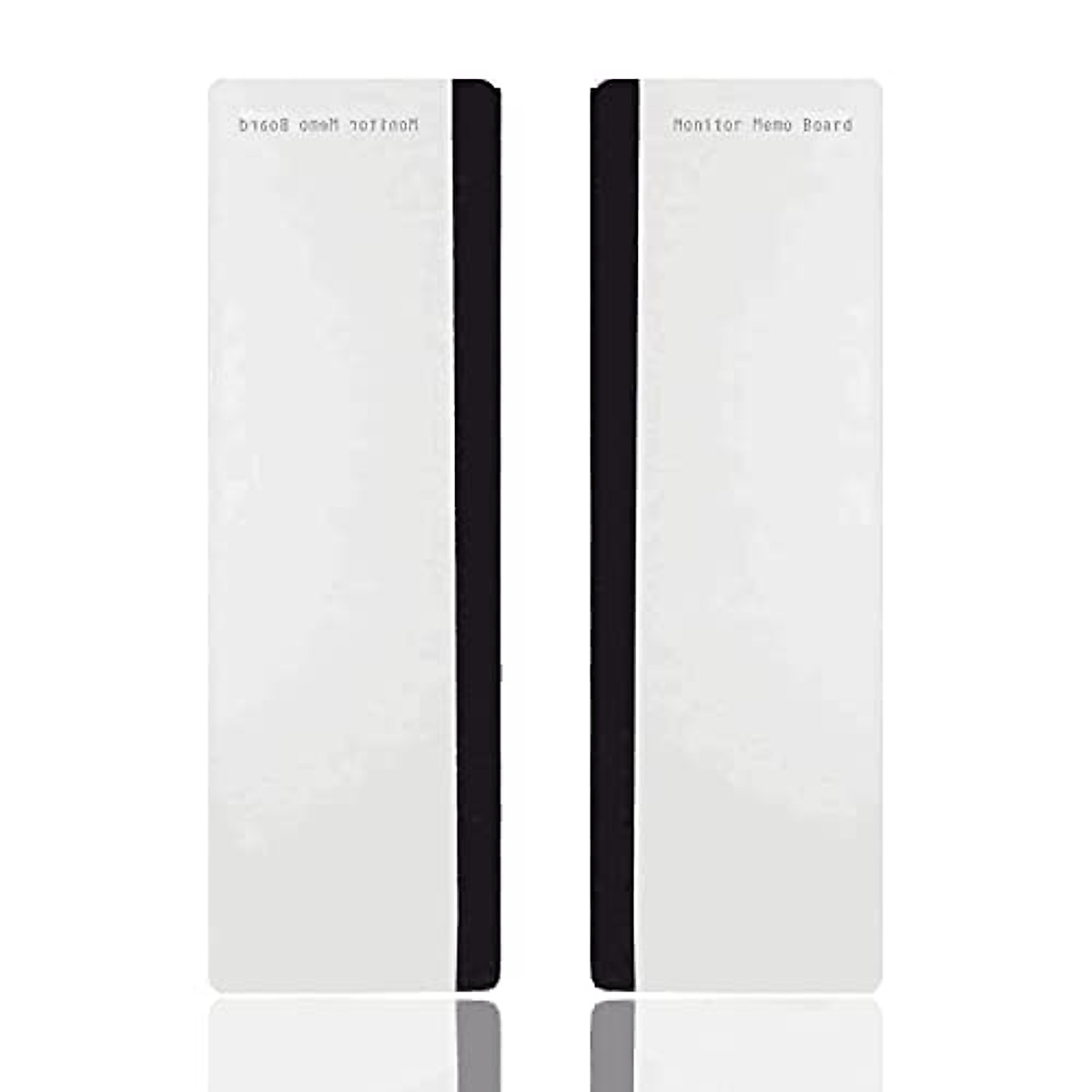 2pcs(Left & Right) Monitor memo Board,Monitor Note Holder,Monitor Side memo Board,Computer Monitors Side Panel/Memo Pads/Message Boards/Sticky Boards for Computer Screen