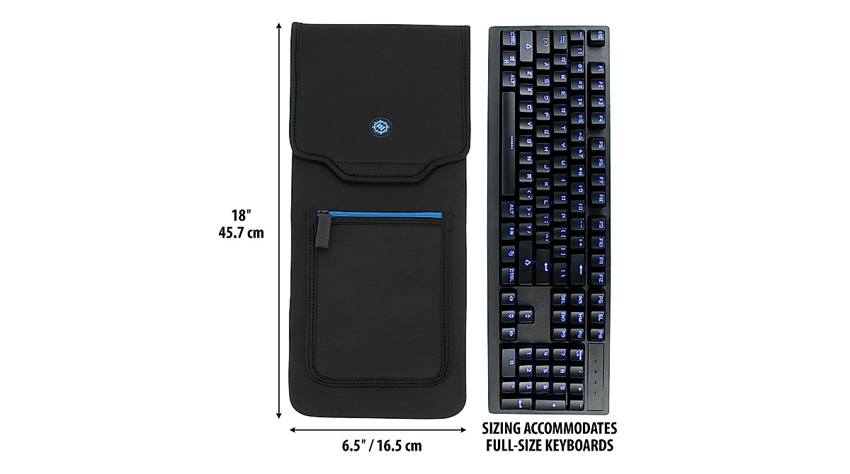 ENHANCE Keyboard Sleeve - Protection for Gaming Keyboards