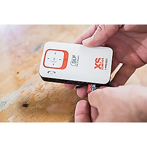 XSories X-Project, Portable LED Pocket Projector + Media Player, Micro SD Card input, USB connectivity, 4GB Memory, Onboard Speaker
