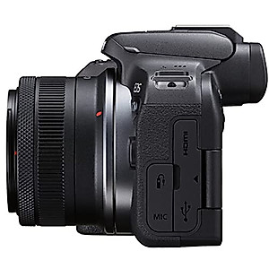 Canon EOS R10 Mirrorless Digital Camera with RF-S 18-45mm f/4.5-6.3 is STM Lens + 100S Sling Backpack + 64GB Memory Cards, Professional Photo Bundle (40pc Bundle)