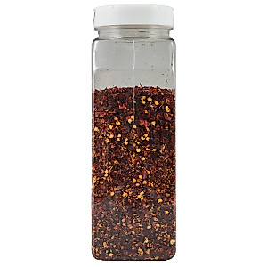 Spice Classics Crushed Red Pepper, 12 oz - One 12 Ounce Container of Dried and Crushed Red Chili Pepper Flakes Great for Pizza, Chowder, Seafood, and Pasta