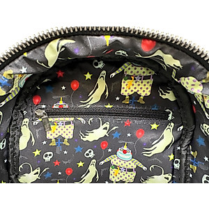 Loungefly Disney The Nightmare Before Christmas Clown Cosplay Womens Double Strap Shoulder Bag Purse NBC