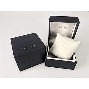 Ted Baker Fitzrovia Jardin Ladies Black Leather Strap Watch (Model: BKPFZF0049I)