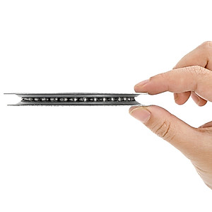 Fasmov 16 Pack 4-Inch Lazy Susan Turntable Bearings, 5/16” Thick Swivel Plate for Serving Trays, Kitchen Cabinet, Craft Project, Makeup Holder, Silver