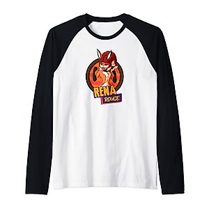 Miraculous Collection Rena Rouge Badge Raglan Baseball Tee