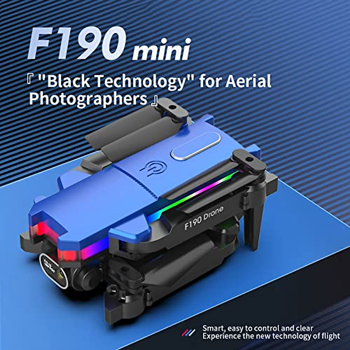 Fufafayo Drone with Daul 4k Hd FPV Camera Remote Control Toys Gifts for Boys Girls with Altitude Hold Headless Mode One Key Start Speed Adjustment, Drones with Camera for Adults 4k