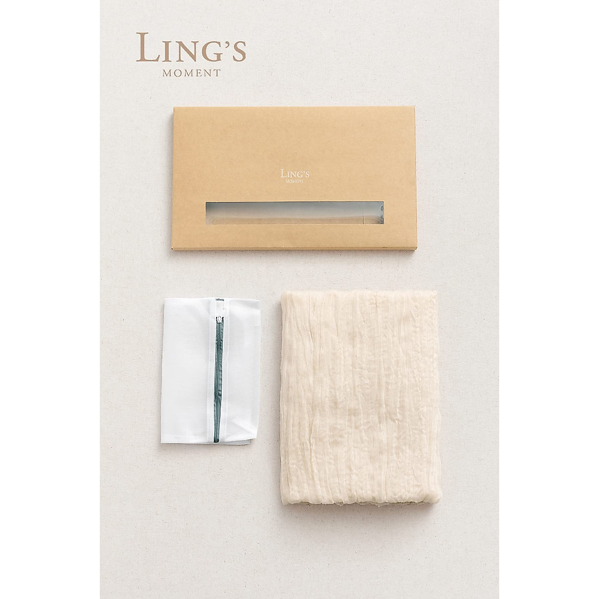 Ling's Moment 10Ft Ivory Table Runner Cheesecloth Beige Cream White Table Runner Gauze Semi-Sheer Tablecloth for Wedding Party Bridal Shower Boho Table Decor…