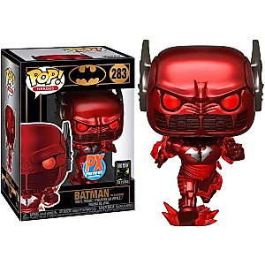 POP DC Heroes: Dark Nights Metal - Batman Red Death (PX Previews Exclusive) Funko Vinyl Figure (Bundled with Compatible Box Protector Case) Multicolor 3.75 inches