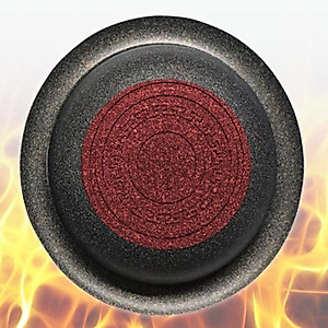 PN IH Induction Korean Traditional Iron Pot Rice Gamasot Ceramic Cauldron 7.7"(20cm) Made in Korea