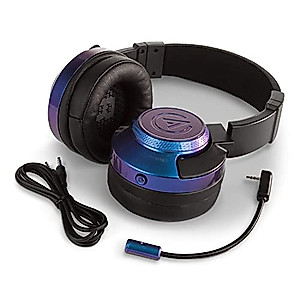 PowerA Fusion Wired Stereo Gaming Headset with Mic for PlayStation 4, Xbox One, X, Xbox One S, Xbox 360, Nintendo Switch, PC, Mac, VR, Android, and iOS - Cosmos Nebula - Xbox 360; Xbox