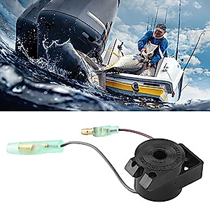 Acouto Audio Warn Alarm ABS Remote Control Box Outboard Engine 816492A1 Single and Double Key Panel Universal Outboard Audio Warn Alarm