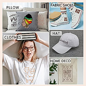 Tintnut Skin Tone Heat Transfer Vinyl - 10 Sheets Bundle 10x12 Inch Cream Barely Beige Iron on Vinyl Brown Tan HTV Vinyl Craft Cutter DIY T-Shirts Clothing Bags for Cricut Silhouette Cameo