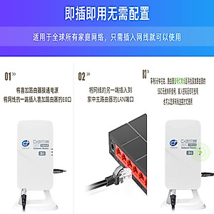 Cplusnet Router，Exclusive Router for Overseas Chinese，Remove Regional restrictions on Audio and Video Content and Unlock Smart TV (3S)