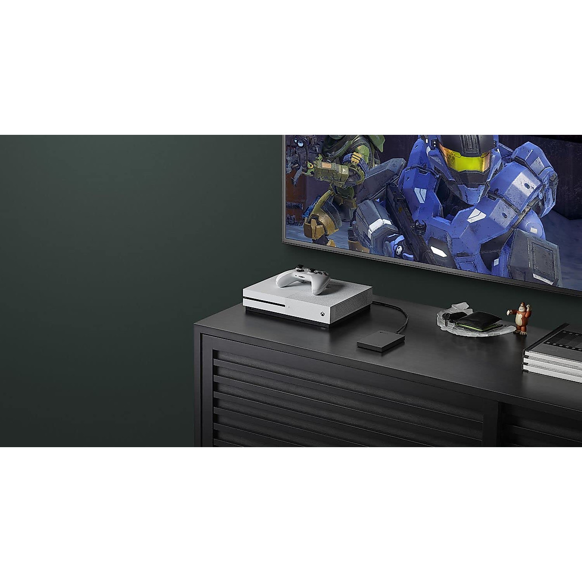 Seagate Game Drive for Xbox 2TB for Xbox ONE Portable HDD. Black