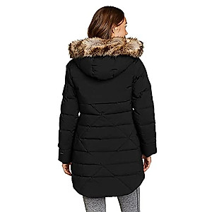 Eddie Bauer Women's Sun Valley Frost Down Parka, Black, Large