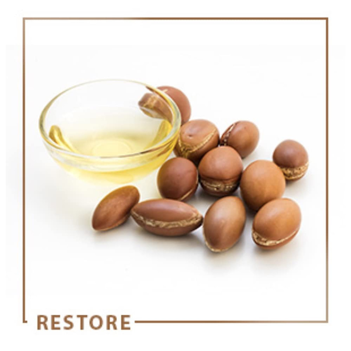 Burgati Moroccan ​Argan Oil Conditioner with Keratin Sulfate Free for Dry, Frizzy, Curly or Damaged Hair Professional Strength-Made in USA - 8 Fl Oz