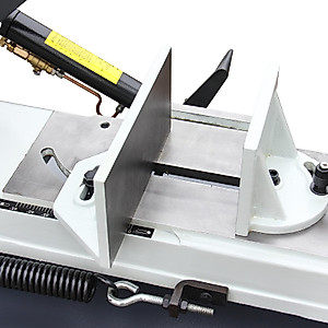 KAKA Industrial BS-912B horizontal bandsaw 9"x12"Horizontal Metal Cutting Band Saw 4 Steps Blade Speed Metal Band Saw, Space Saver Movable Metal Cutting Band Saw 115V&230V Dual Voltage Prewired 1PH