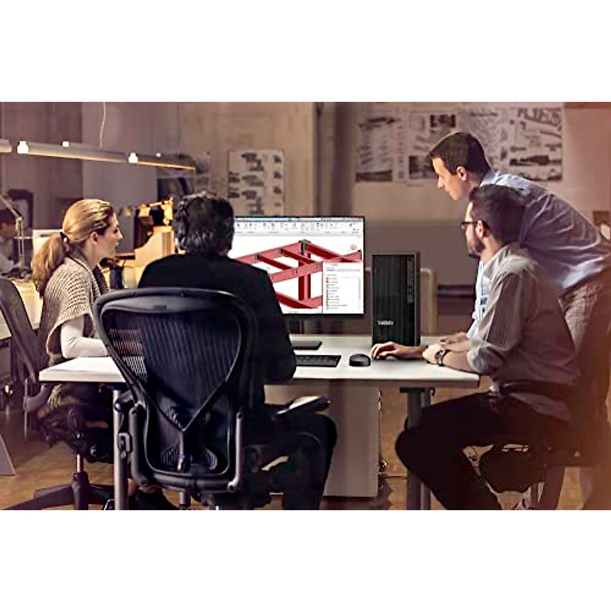 Lenovo ThinkStation P360 30FM0017US Workstation - 1 x Intel Core i5 Hexa-core (6 Core) i5-12500 12th Gen 3 GHz - 16 GB DDR5 SDRAM RAM - 512 GB SSD - Tower - Black