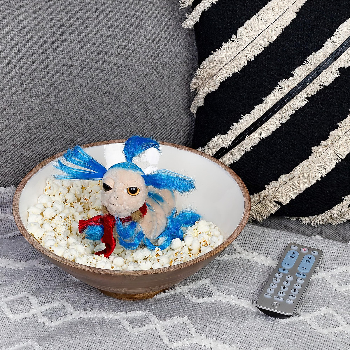 Toy Vault Labyrinth Mini Worm Plush; Stuffed Animal Toy from Jim Henson's Classic The Labyrinth Movie