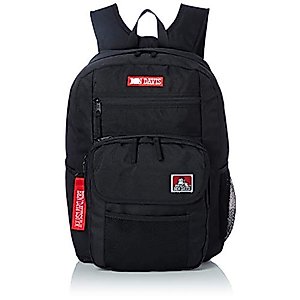 BEN DAVIS(ベンディビス) Backpack, Black red