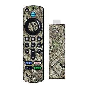 MightySkins Carbon Fiber Skin Compatible with Amazon Fire TV Stick 4K Max - HTC Fall | Protective, Durable Textured Carbon Fiber Finish | Easy to Apply, Remove, and Change Styles | Made in The USA