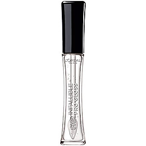 L’Oréal Paris Makeup Infallible 8 Hour Hydrating Lip Gloss, Crystal Glass, 0.21 Fl Oz