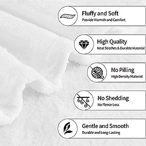 Lash Blanket, Black and White Throw Blanket, Lash Room Decor Blanket Soft Cozy Warm Bed Couch Blanket for Lash Bed, Studio, Clients, Women, Girl, Best Friend Birthday, Esthetician Gifts 60"x80"