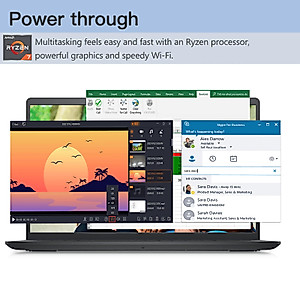 Dell Inspiron 15 3525 Laptop - 15.6" FHD Display for Business, AMD Ryzen 7 5700U(8-core, Beats i7-1265U) Processor, 32GB RAM, 1TB SSD, Long Battery Life, Wi-Fi, Bluetooth, HDMI, Windows 11 Home