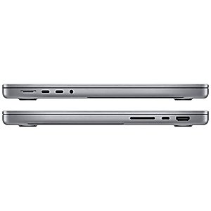 Apple MacBook Pro 14" with Liquid Retina XDR Display, M1 Max Chip with 10-Core CPU and 32-Core GPU, 64GB Memory, 1TB SSD, Space Gray, Late 2021