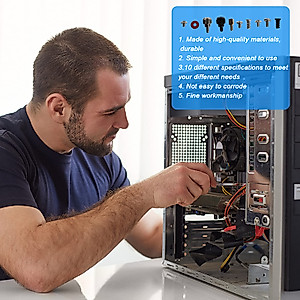 228 Pcs Screw Kits Mother Board Laptop Motherboard Hiking Backpack Slr Camera Motherboard Bolt Motherboards Ukulele Parts Drawstring Tripod Bag Hardware Steel Computer